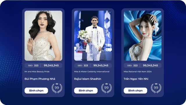 Hướng dẫn bình chọn Sinh Viên Thanh Lịch 2024 - The Shining Stars